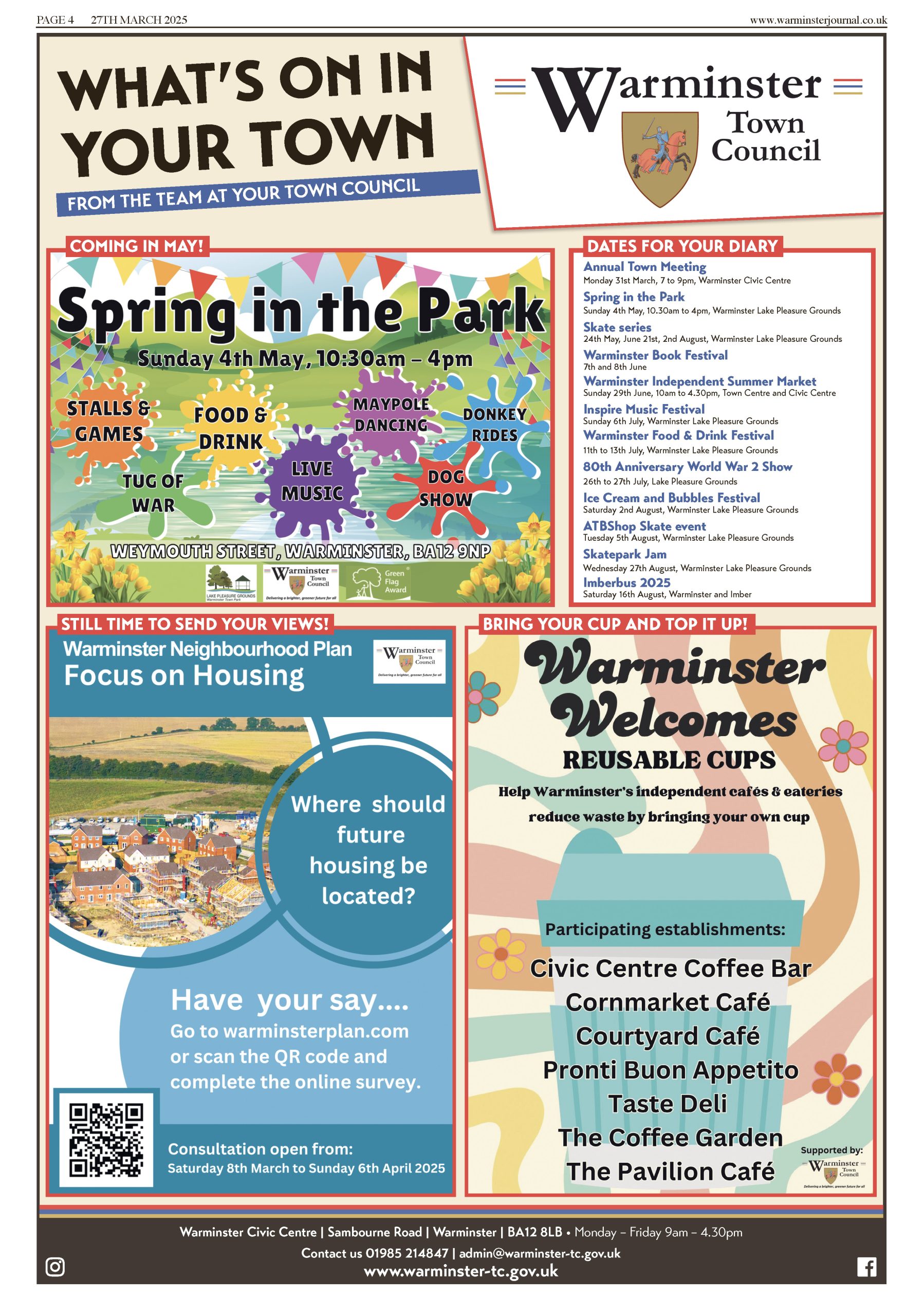 Warminster Town Council - Warminster Journal