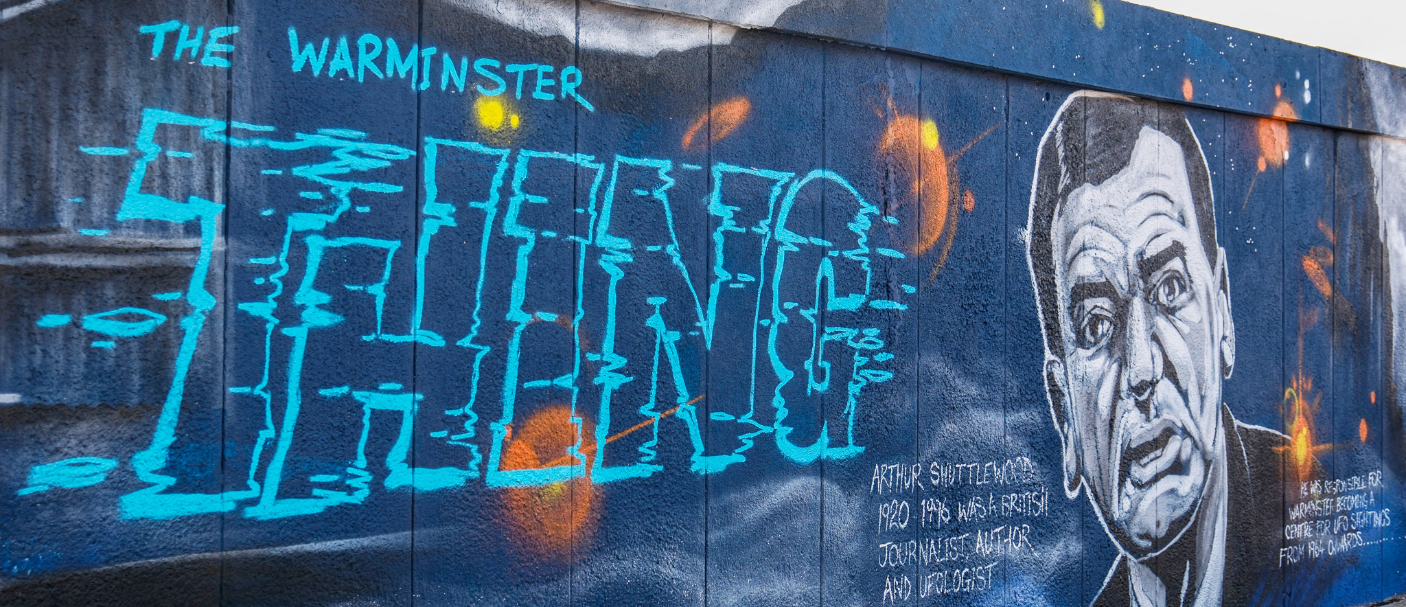 New Warminster Thing mural unveiled ahead of 60th anniversary ...